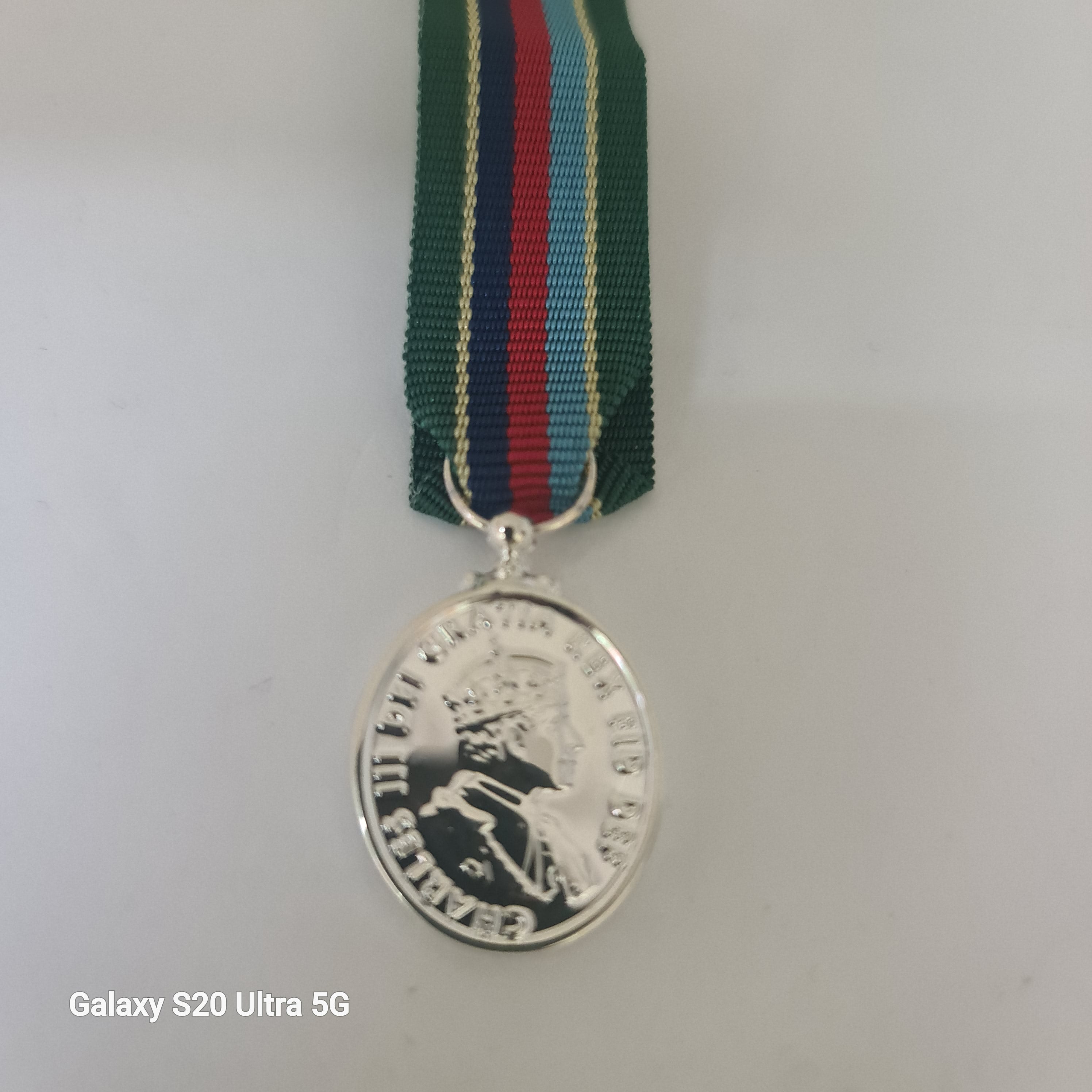 VRSM Miniature Kings Head – Medal Mounting Services